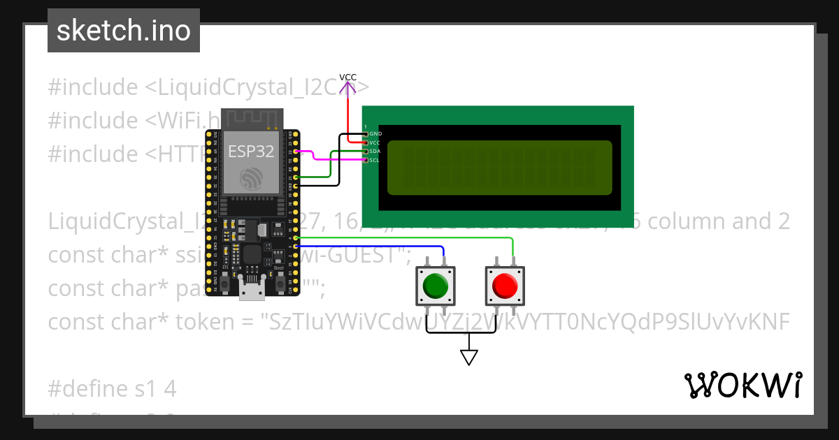 sw2_lcd1 - Wokwi ESP32, STM32, Arduino Simulator