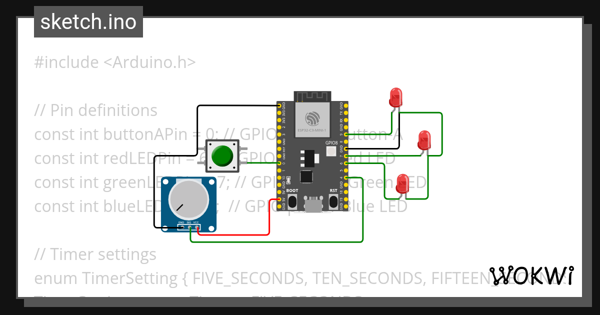 Esp32c3 Wokwi Esp32 Stm32 Arduino Simulator 4466