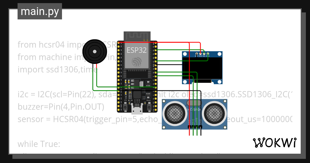 esp32-projet_detection - Wokwi ESP32, STM32, Arduino Simulator