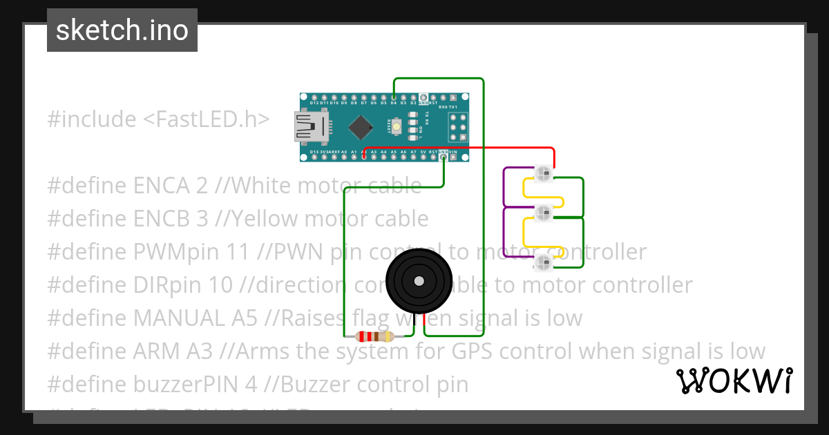 Blinking 3LED & Beep - Wokwi ESP32, STM32, Arduino Simulator