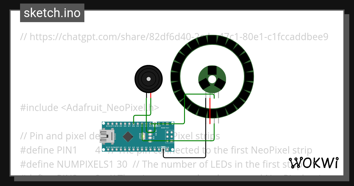 amtel three codes combined by arvind - Wokwi ESP32, STM32, Arduino ...