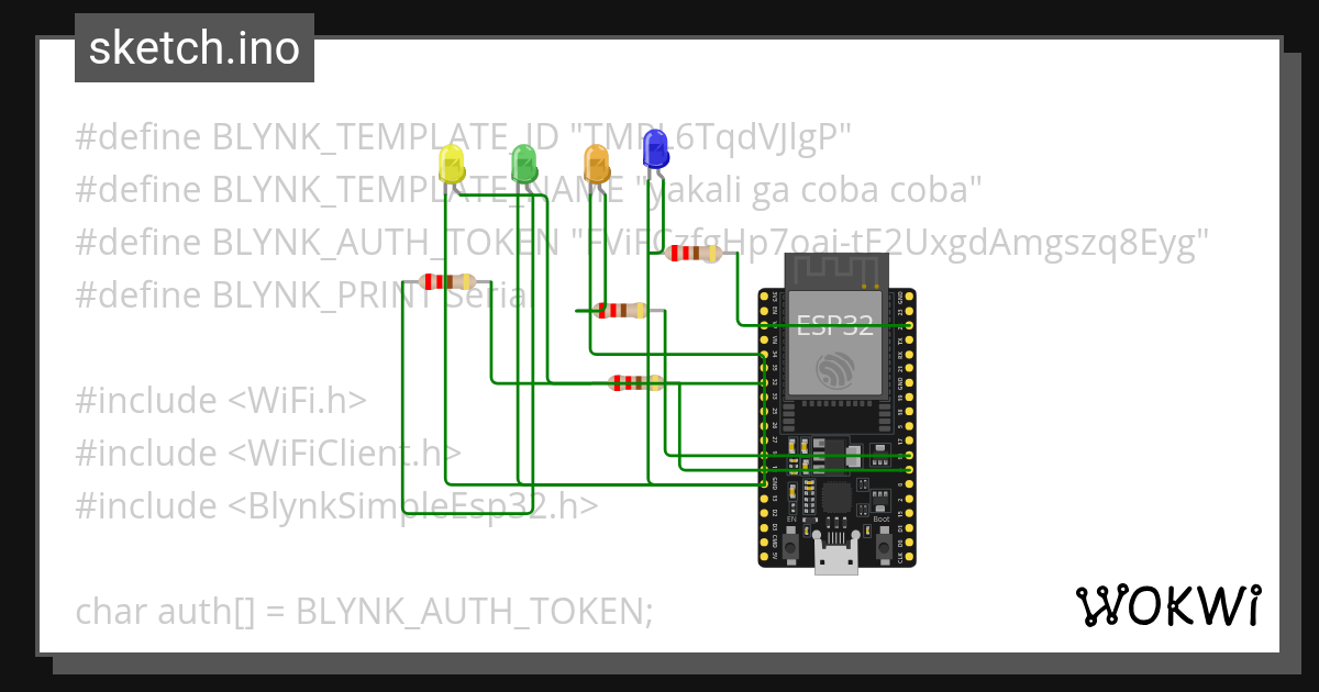 masih coba - Wokwi ESP32, STM32, Arduino Simulator