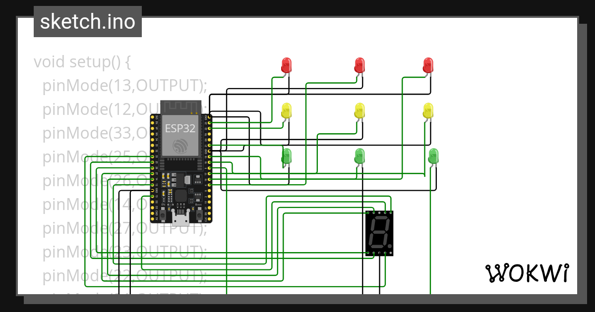 traffic new - Wokwi ESP32, STM32, Arduino Simulator