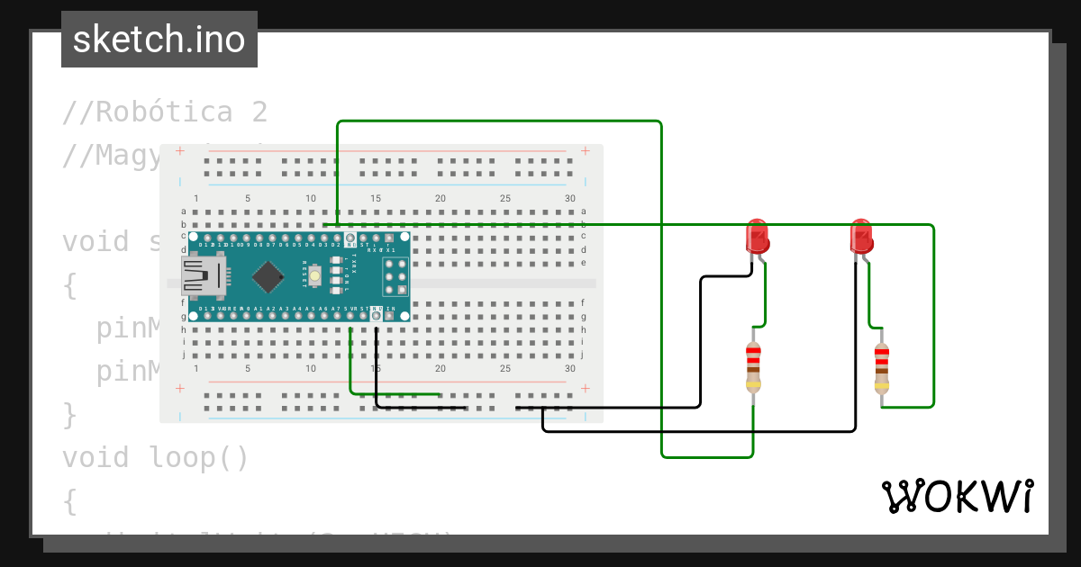 Robótica 2 Wokwi Esp32 Stm32 Arduino Simulator 