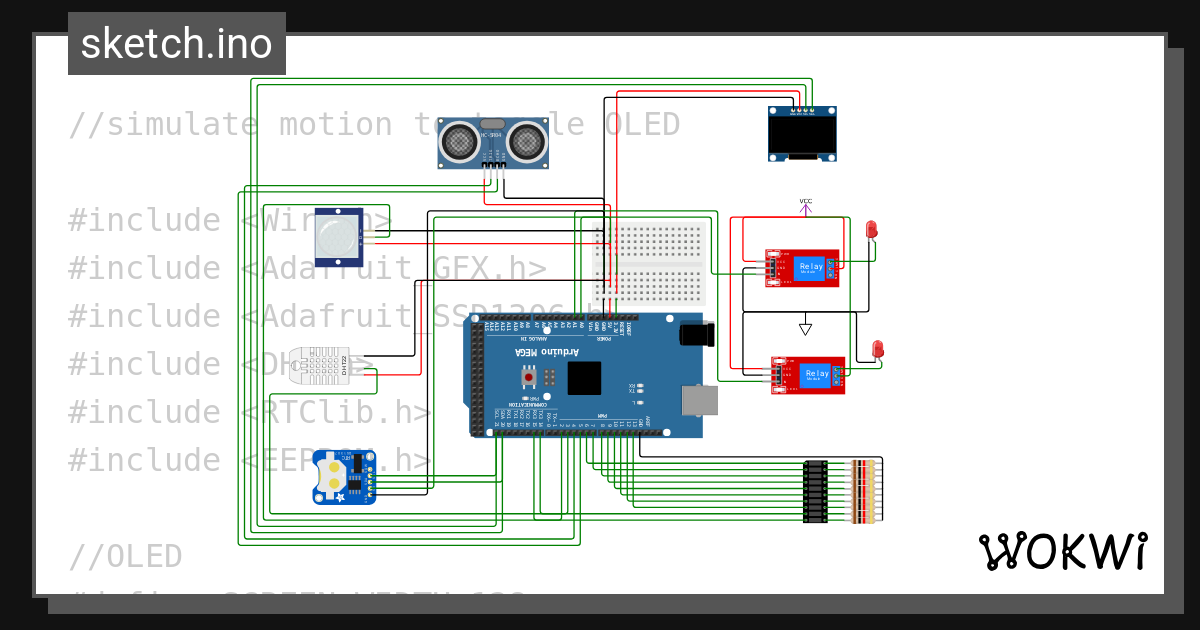 Home Automation 5 Wokwi Esp32 Stm32 Arduino Simulator 3901