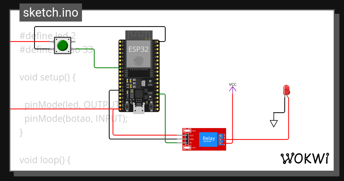 Ernany 2 - Wokwi ESP32, STM32, Arduino Simulator Ernany 2 - Wokwi ESP32, STM32, Arduino Simulator