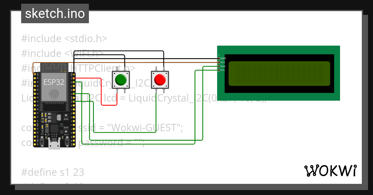 013-LAB4-1 - Wokwi ESP32, STM32, Arduino Simulator
