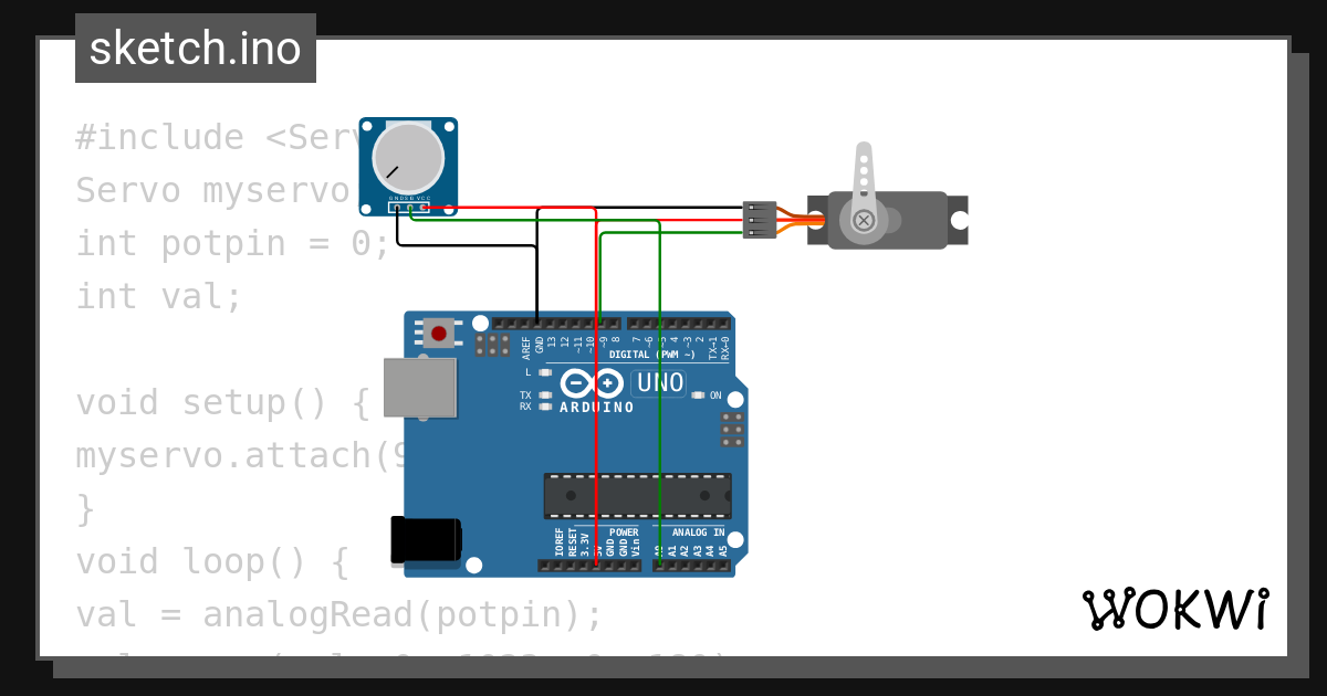 The หมุน Wokwi Esp32 Stm32 Arduino Simulator 7462