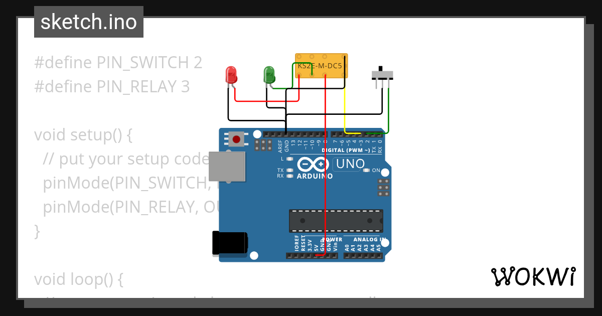 ARD-Relay - Wokwi ESP32, STM32, Arduino Simulator ARD-Relay - Wokwi ESP32, STM32, Arduino Simulator