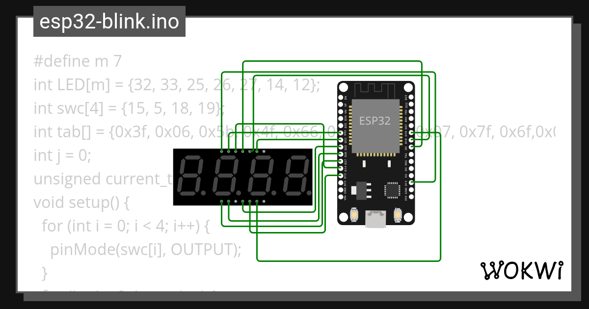 2023 0328作業u8 Wokwi Esp32 Stm32 Arduino Simulator 1655