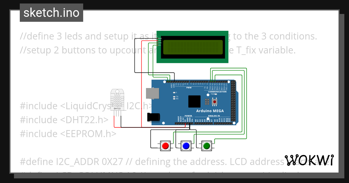 Temperature System - Wokwi ESP32, STM32, Arduino Simulator