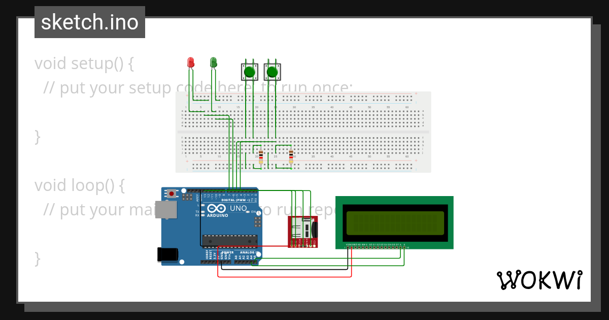 project1 - Wokwi ESP32, STM32, Arduino Simulator