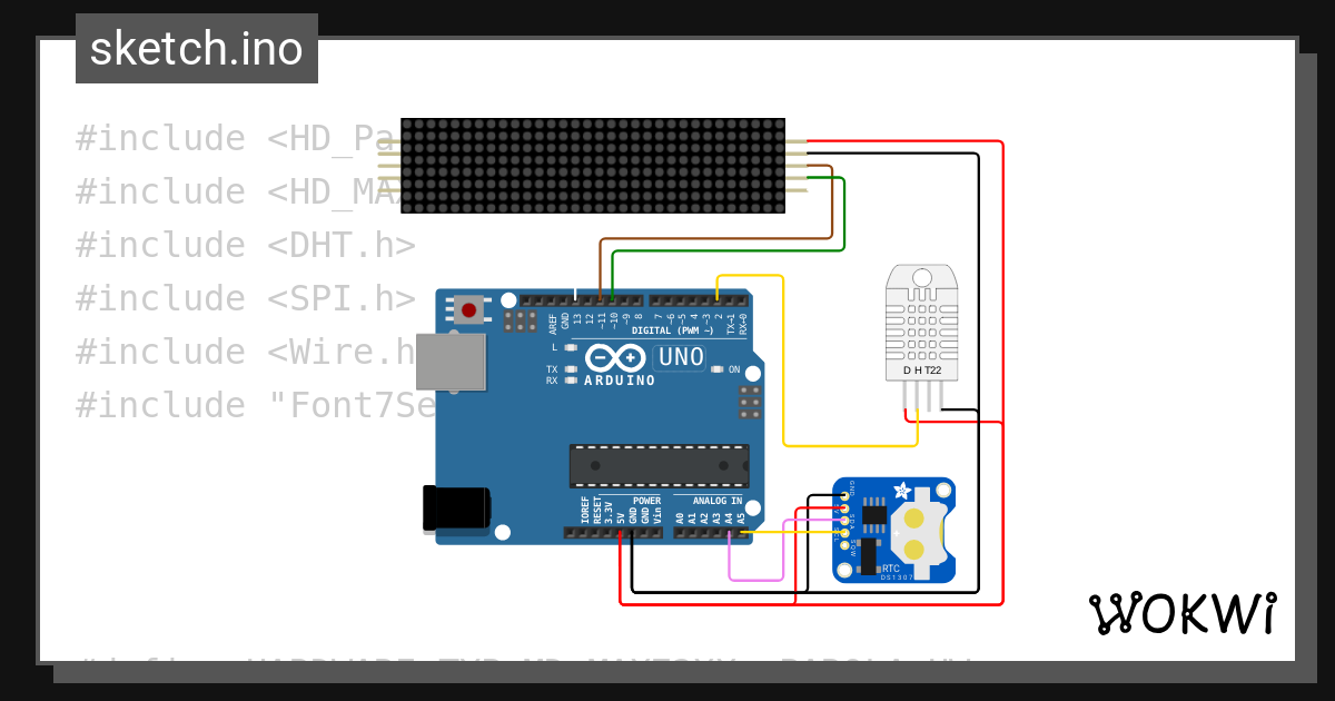 Jam Digital Naila Whini Xl Pplg Wokwi Esp32 Stm32 Arduino Simulator 0072