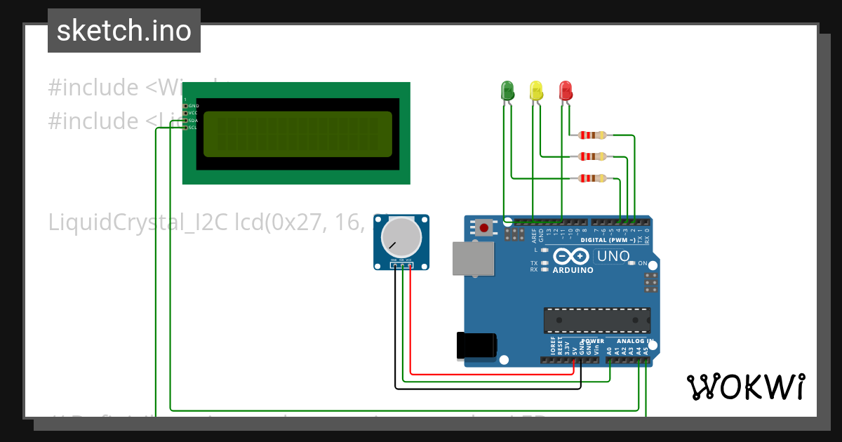 Pod - LED3 - Wokwi ESP32, STM32, Arduino Simulator