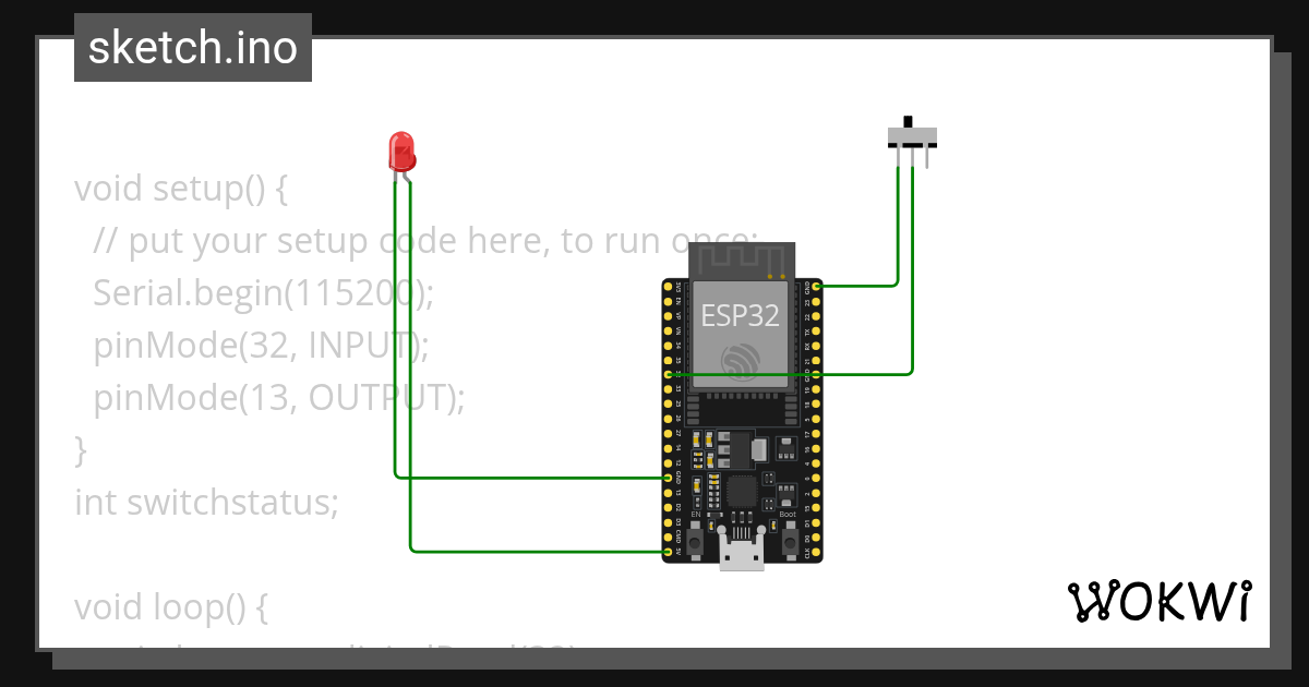 Task 3 Day 1 Wokwi Esp32 Stm32 Arduino Simulator 2224