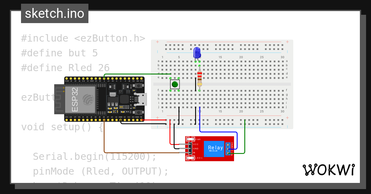 Ex 2 Pós Ferias Wokwi Esp32 Stm32 Arduino Simulator