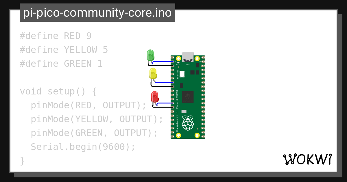 Semaforo Wokwi Esp32 Stm32 Arduino Simulator 3351