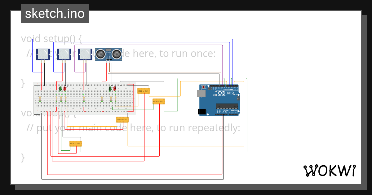 Smart Traffic Lights Test 2 2 Wokwi Esp32 Stm32 Arduino Simulator 