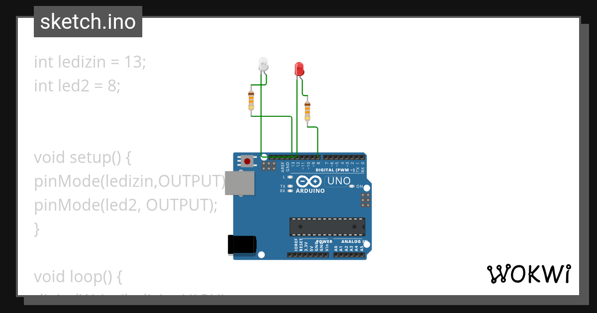 luzinha que pisca - Wokwi ESP32, STM32, Arduino Simulator luzinha que pisca - Wokwi ESP32, STM32, Arduino Simulator