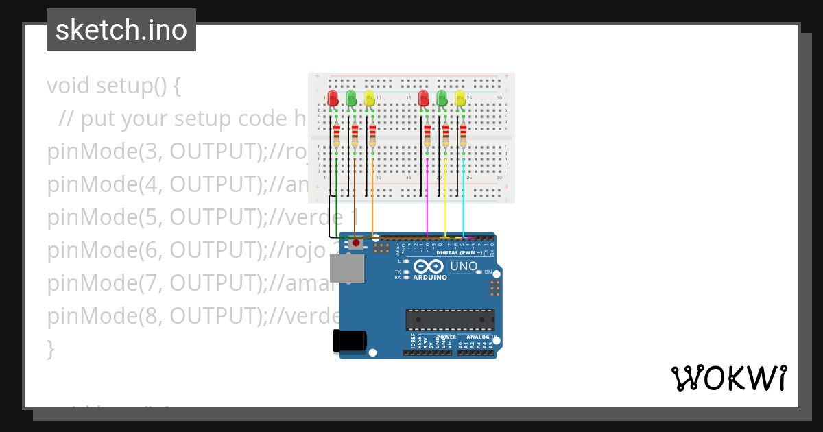 Trabajo en clase 2 - Wokwi ESP32, STM32, Arduino Simulator