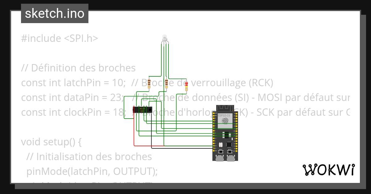 ESP32-C6 Copy - Wokwi ESP32, STM32, Arduino Simulator