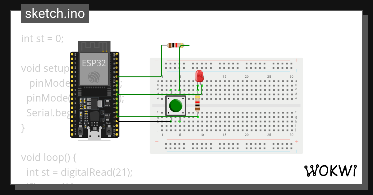 ปล่อยเลย Wokwi Esp32 Stm32 Arduino Simulator 9115