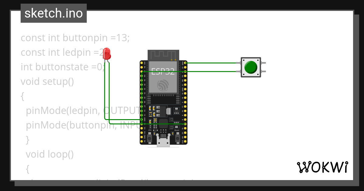 TRAFFIC LIGHT PROGRAM - Wokwi ESP32, STM32, Arduino Simulator