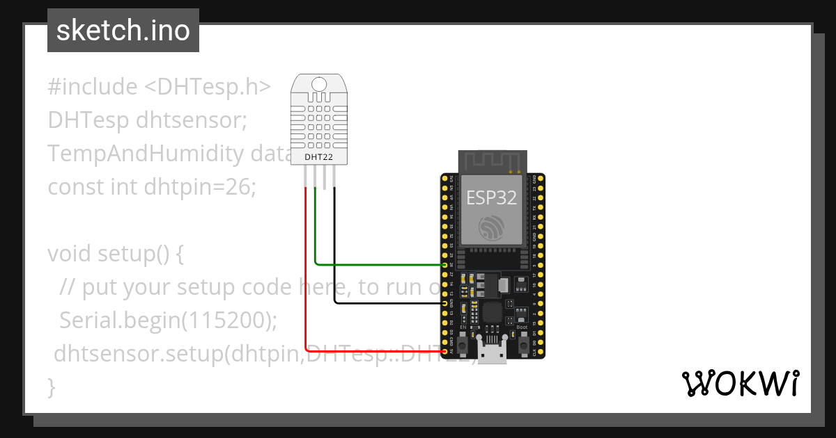 509_Dharshan_DHT - Wokwi ESP32, STM32, Arduino Simulator
