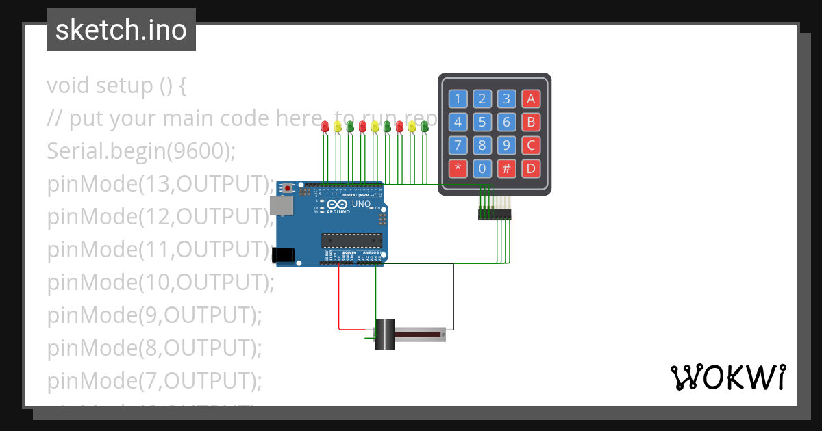 LAMPU IJO - Wokwi ESP32, STM32, Arduino Simulator