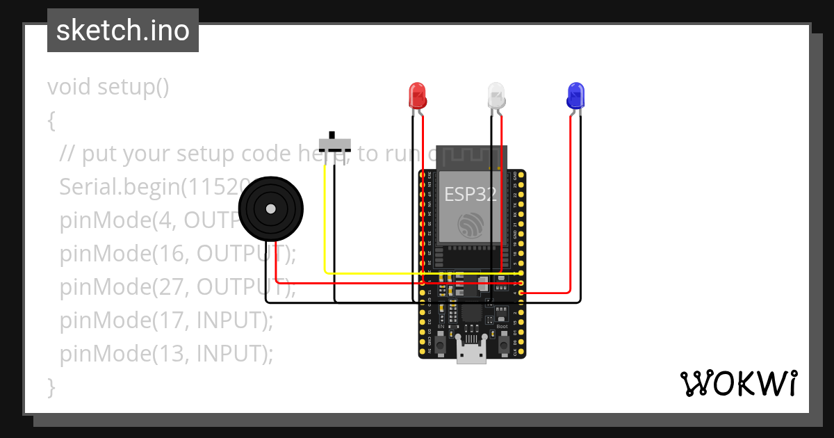 Nav Buzzer - Wokwi ESP32, STM32, Arduino Simulator