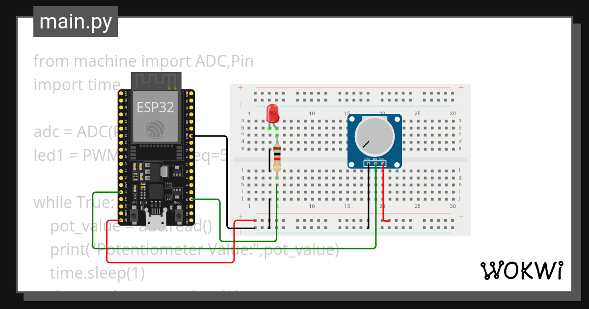 CH-1 - Wokwi ESP32, STM32, Arduino Simulator