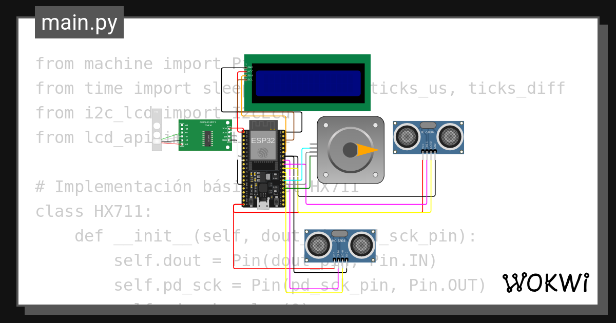 Proyecto De Dispensador Wokwi Esp32 Stm32 Arduino Simulator 6479