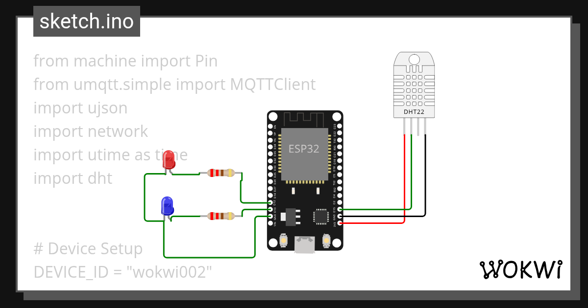InfoService-IOT-Demo 2 - Wokwi ESP32, STM32, Arduino Simulator