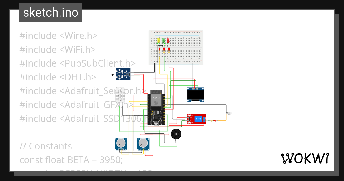 Wokwi - Online ESP32, STM32, Arduino Simulator