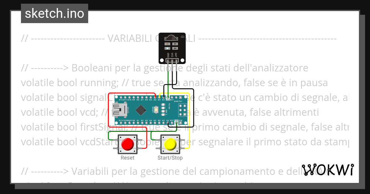1 Way Digital Analyzer Wokwi Esp32 Stm32 Arduino Simulator 