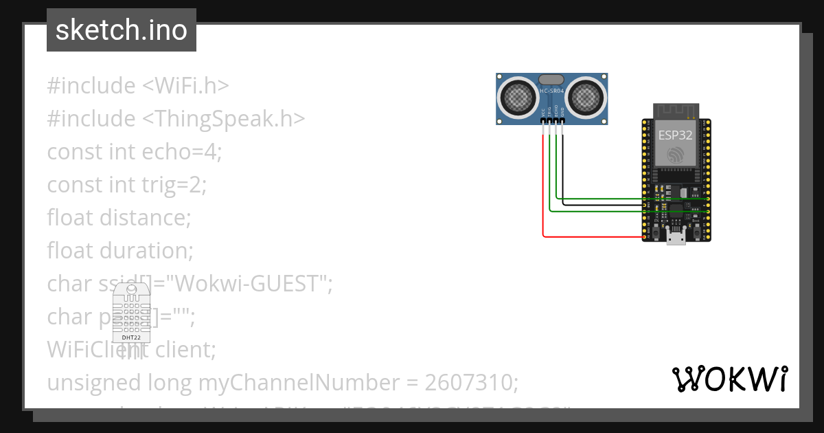 project1 - Wokwi ESP32, STM32, Arduino Simulator