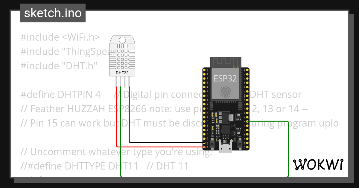 esp 32 - Wokwi ESP32, STM32, Arduino Simulator