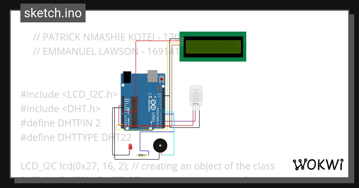Group Project - Wokwi ESP32, STM32, Arduino Simulator