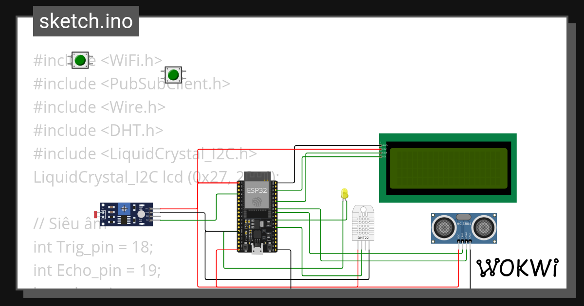 Wokwi - Online ESP32, STM32, Arduino Simulator