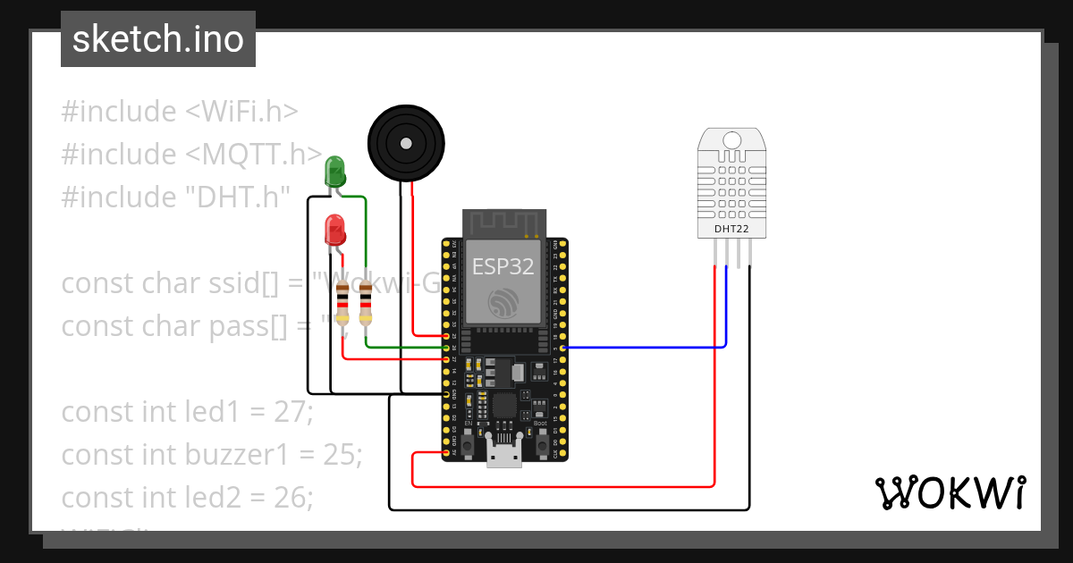 IoT Project Yap & Yip 2 - Wokwi ESP32, STM32, Arduino Simulator