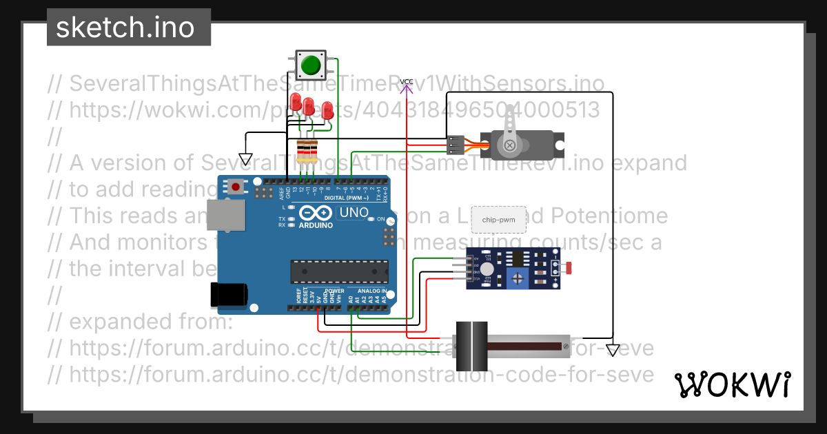 Wokwi - Online ESP32, STM32, Arduino Simulator