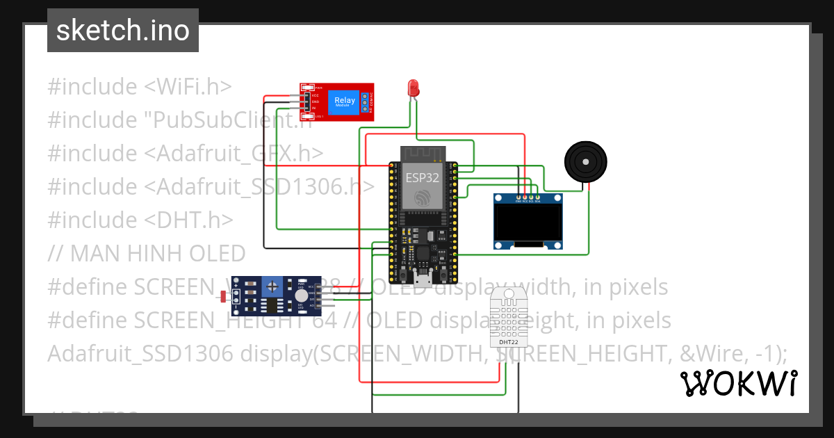 Wokwi - Online ESP32, STM32, Arduino Simulator