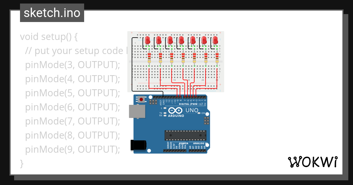 Ejercicio Carro Fantástico - Wokwi ESP32, STM32, Arduino Simulator