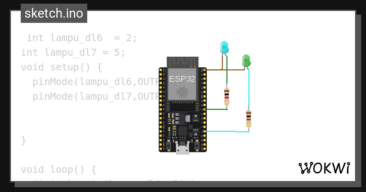 Flipflop Deslaa Xi Tek 1 Wokwi Esp32 Stm32 Arduino Simulator