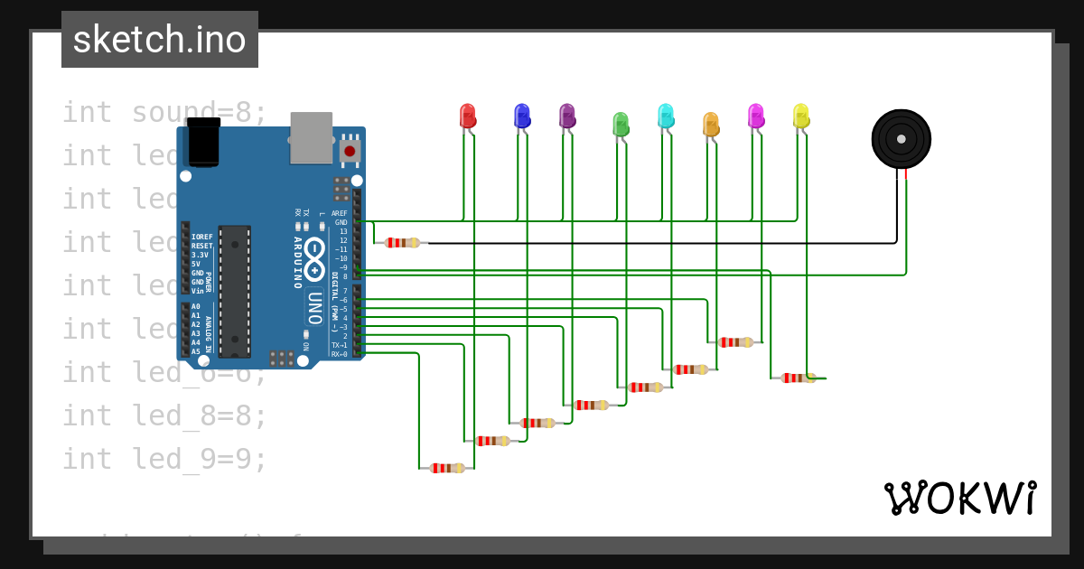 Lampusuara Wokwi Esp32 Stm32 Arduino Simulator