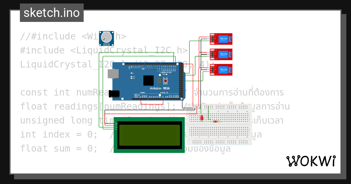 Thermo Amp V2 Wokwi Esp32 Stm32 Arduino Simulator 3076