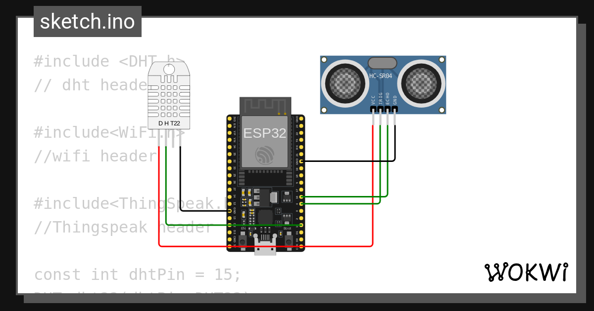 Thing Speak Wokwi Esp32 Stm32 Arduino Simulator