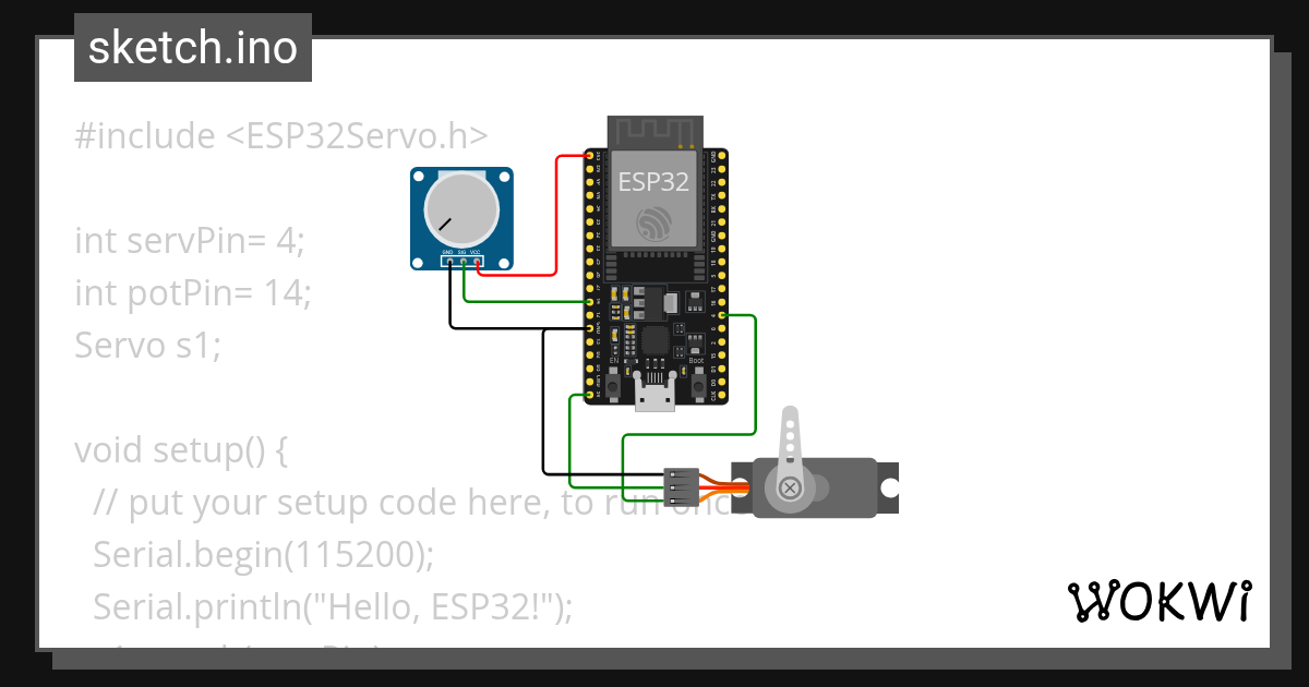 Esp32 Servo Wokwi Esp32 Stm32 Arduino Simulator 0788