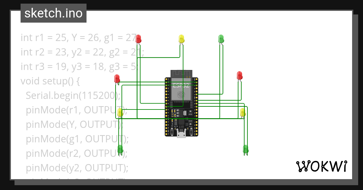 TASK 5 - Wokwi ESP32, STM32, Arduino Simulator