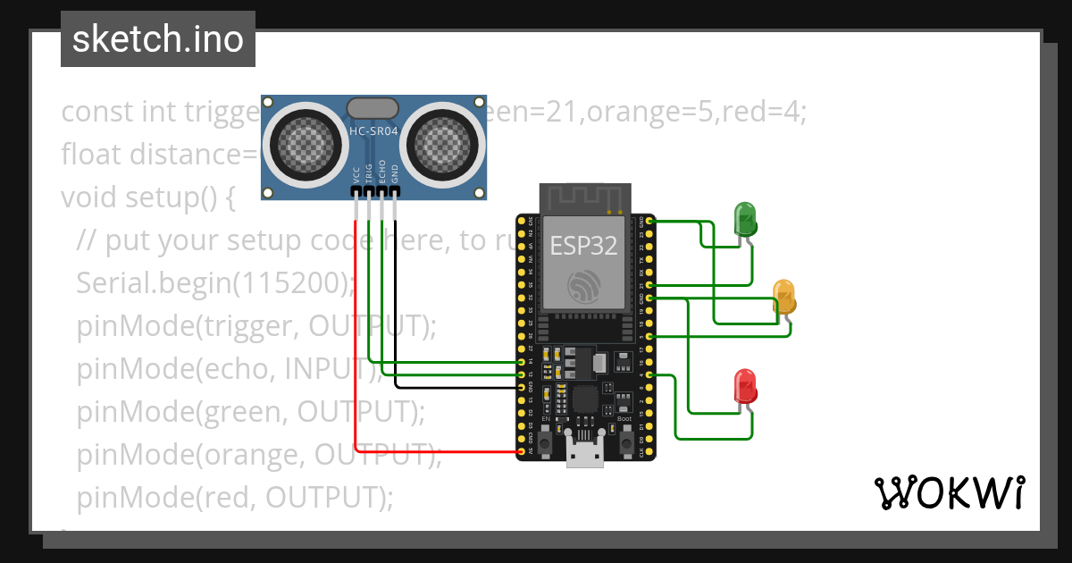 TASK 5 - Wokwi ESP32, STM32, Arduino Simulator